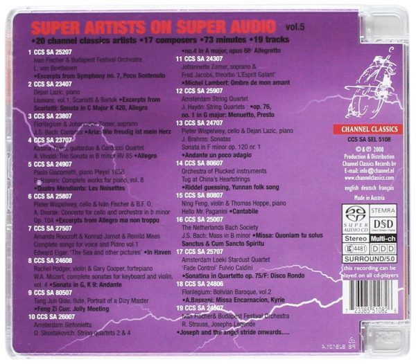 Super Artists on Super Audio Vol.5 2009 SACD - HiRes.64