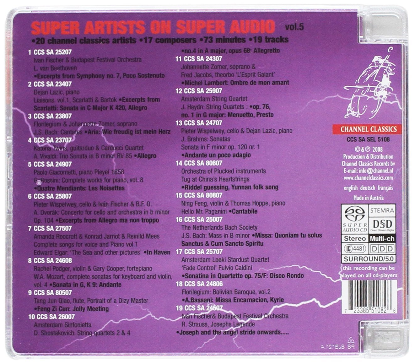 Super Artists on Super Audio Vol.5 2009 SACD - HiRes.64
