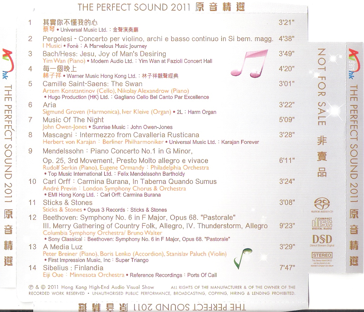 The Perfect Sound 2011 SACD - HiRes.64